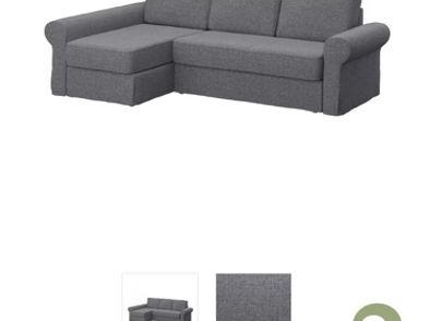 Ikea Backabro Sofa Bed With Chaise For Sale in Blackrock, Dublin from ...