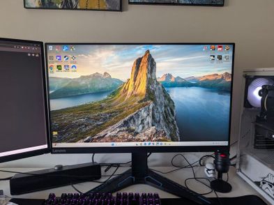 Lenovo G27 20 27 Fhd Gaming Monitor Fast Ips 144hz 1ms G Sync For Sale ...
