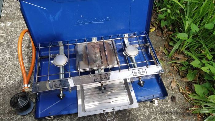 Campingaz Camping Chef Folding Double Burner Grill For Sale in Cork ...