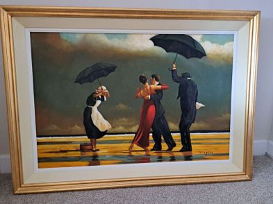 Jack Vettriano Reproduction With Gold Frame For Sale in Skerries ...