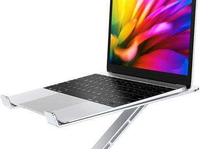 Laptop Stand Height Adjustable Foldable Laptop Stand Made Of Aluminium ...