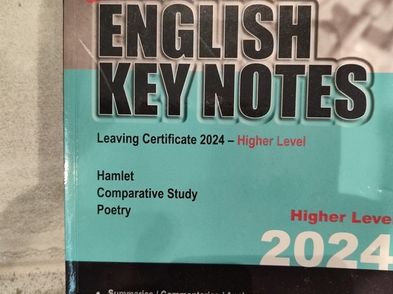 New Leaving Cert English Key Notes 2024 For Sale in Castleknock, Dublin ...