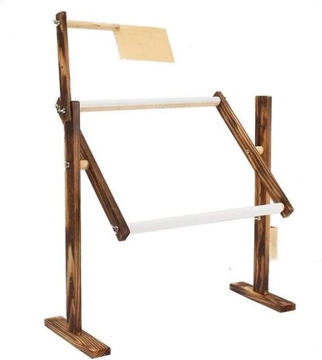 Adjustable Cross Stitch Frame Stand Adjustable Solid Wood Cross Stitch ...