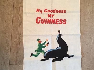 Guinness Glass Cloth For Sale in Ashtown, Dublin from pubstuff
