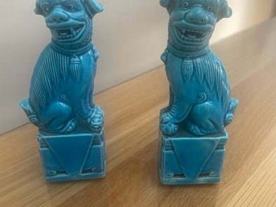 Blue Foo Dogs For Sale in Clontarf, Dublin from Sun, Sea & Sand