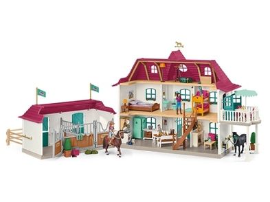 Schleich Horse Club Lakeside Country House And Stable 42551 Complete ...