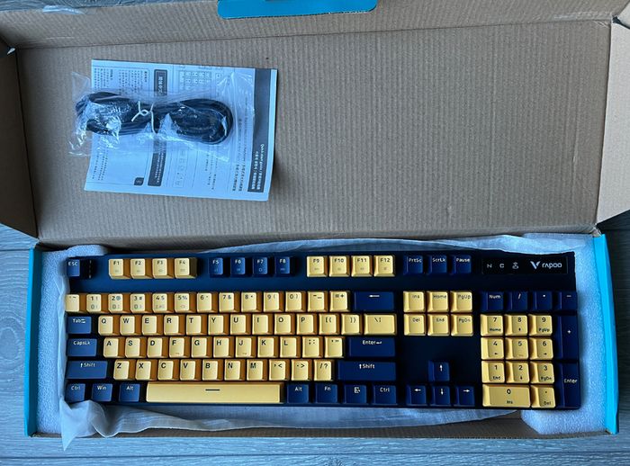Rapoo V500 Pro Multi Mode Mechanical Wireless Keyboard For Sale in ...