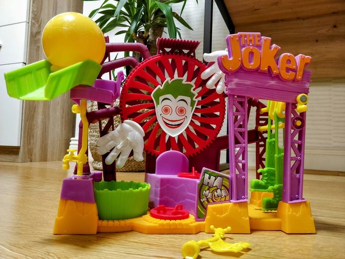 Mattel Imaginext 2014 Dc Joker Laff Factory Playset Bft55 For Sale in ...