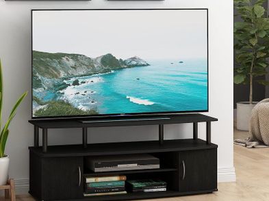 Jaya Large Entertainment Center Tv Stand Tv Unit Hold Up To 55 Inch Tv ...