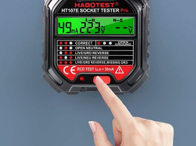 Socket Tester With Lcd Display Digital Electrical Voltage For Sale in ...