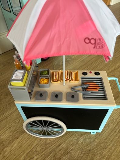 Our Generation Hot Dog Cart For Sale in Kilcock, Kildare from pipsypie18