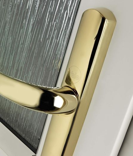 Yale Front Door Handle Gold Set For Sale in Clonee, Dublin from Stevoclancy