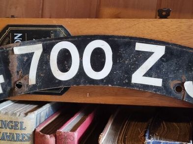 Old Irish Motorcycle Reg Plate For Sale in Brittas Bay, Wicklow from ...