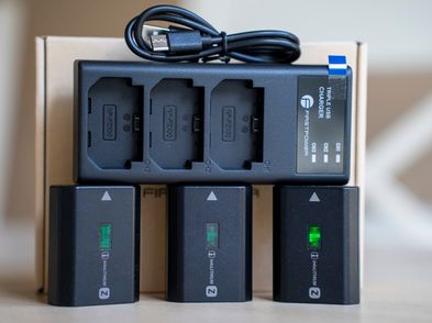 Sony Np Fz100 Original Genuine Batteries With The Triple Charger For ...