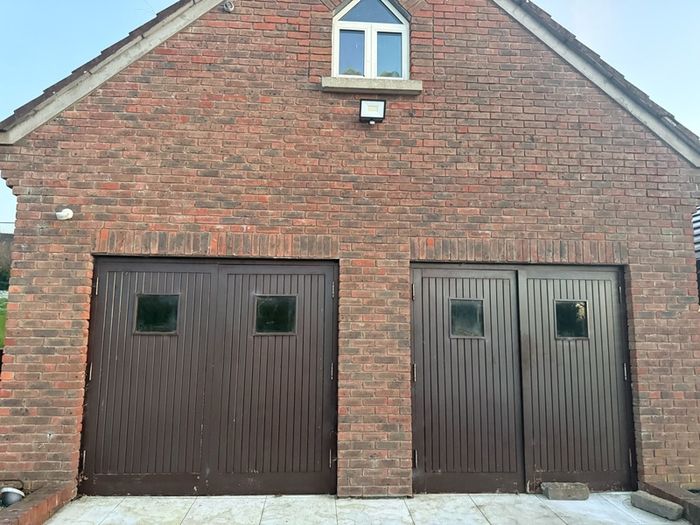 Garage Doors Solid Teak Two Double Doors For Sale in Drogheda, Louth ...