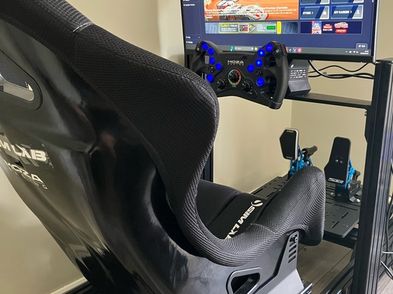 Pro Sim Racing Rig Moza R12 Simagic P1000 Gt Omega Prime Sim Lab Bucket ...