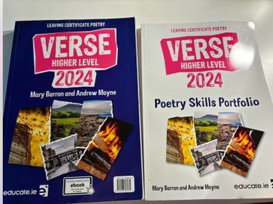 Leaving Cert Book Verse 2024 English For Sale in Kells, Meath from emilyxb