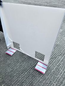 Perspex Counter Shields X4 For Sale in Lusk, Dublin from David geoghegan