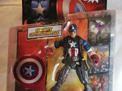 Marvel Legends Captain America Htf Hit Monkey Wave Action Figure ...