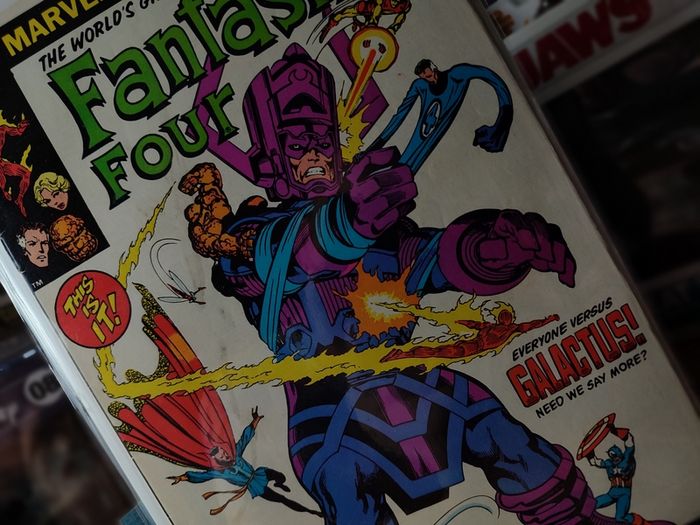 Fantastic Four Issue 243 Classic John Byrne Galactus Cover Bronze Age ...