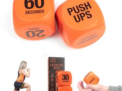 Fitness Exercise Dice Workout Dice Game For Cardio Hiit And Exercise ...