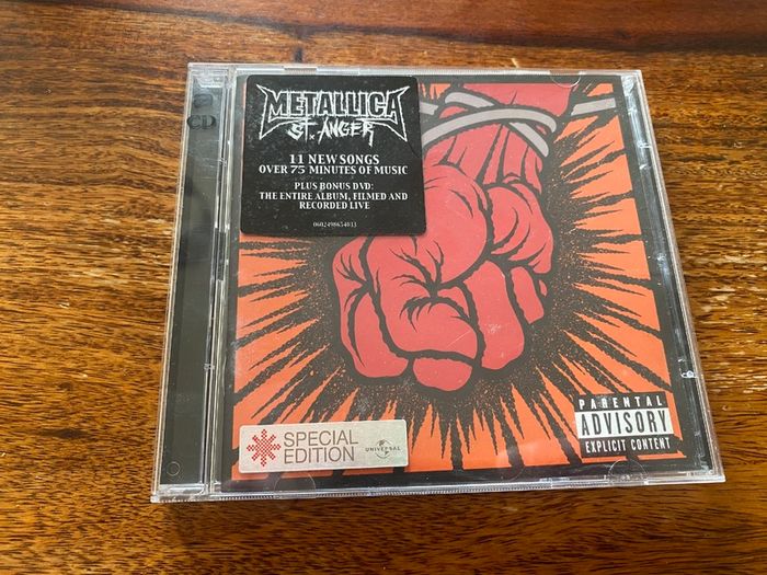 Metallica St Anger Cddvd For Sale in Enniscorthy, Wexford from IndieDiscs