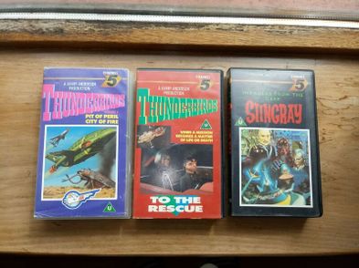 Thunderbirds Stingray Vhs Tapes For Sale in Kilcock, Kildare from Rado77