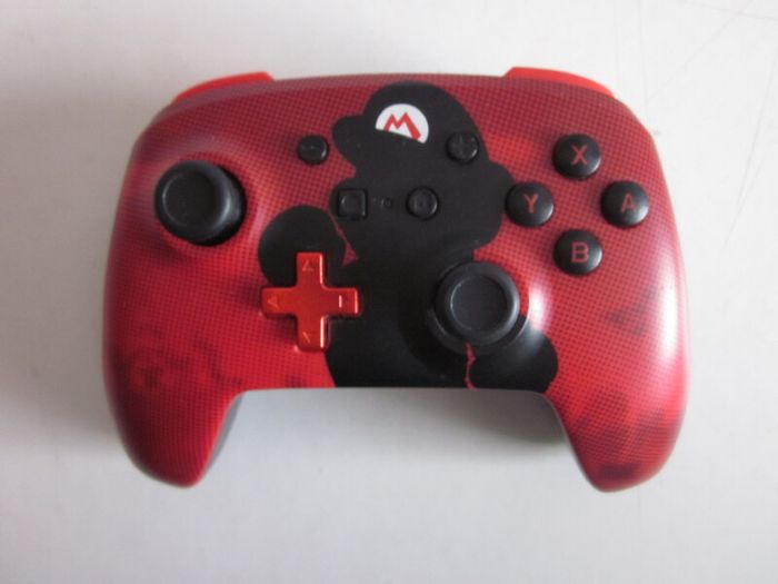Powera Enhanced Wireless Controller Mario Silhouette Nintendo Switch ...