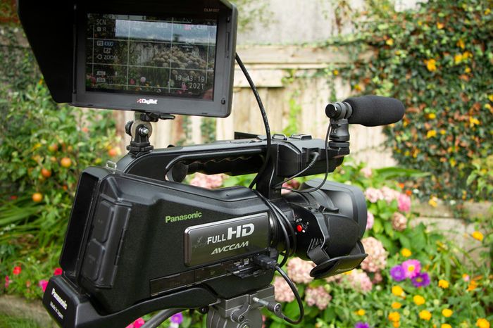 Panasonic Full Hd Avccam Video Camera With External Monitor For Sale in ...