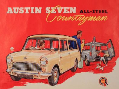 Austin Seven Mini Countryman Tin Metal Sign For Sale in Blackrock ...