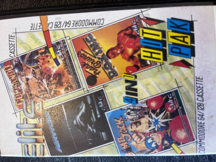 Commodore 64 Multiple Game Packs Magnificent 7 Solid Gold 5 And Giants ...