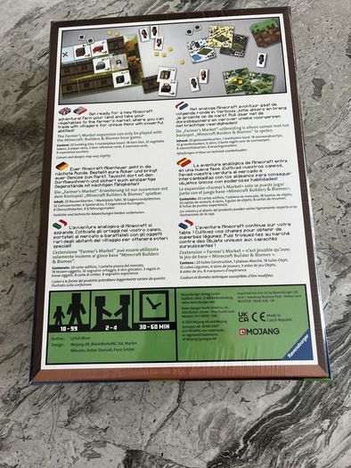 Ravensburger Minecraft Builders Biomes Farmers Market Expansion Pack ...