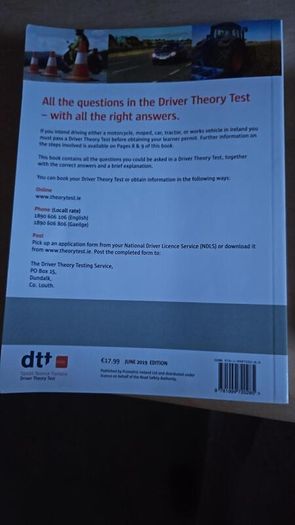 Ddt The Official Driver Theory Test Book For Sale in Lusk, Dublin from ...