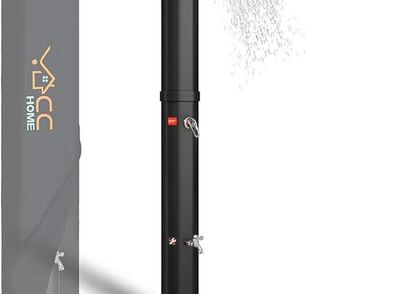 Solar Shower With Base Plate 35 L Or 40l Solar Garden Shower Pool ...