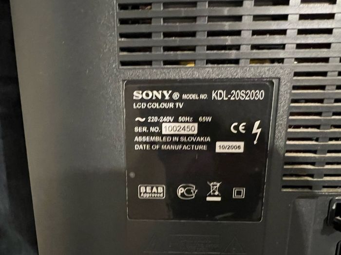 Sony Tv 20inch For Sale in Stepaside, Dublin from nathania.poynton