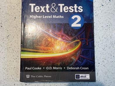 Text Tests 2 Higher Level Maths Book Jc For Sale in Carrickmines ...