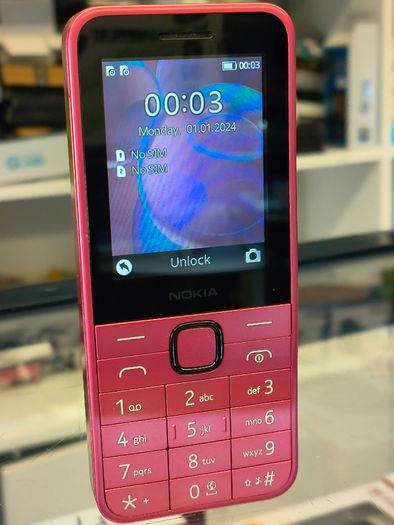 Nokia 225 2024 6cm 24 91g Pink Mobile Phone Nokia 225 4g Ta 1610 Ds ...