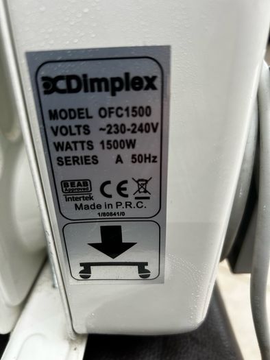 Dimplex Oil Fin 1500 Watt Heater For Sale in Goatstown, Dublin from fasada
