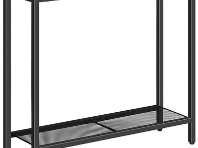 Console Table Slim Console Table For Hallway Entryway Table With 2 ...