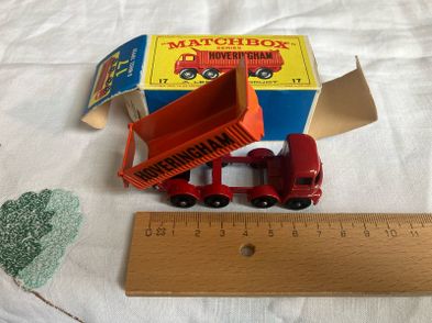 Matchbox No17 8 Wheel Tipper Hoveringham Mint In Box For Sale in ...
