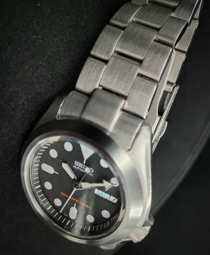 Seiko Skx007 Pilot Bezel Sapphire Crystal Solid Link Oyster Bracelet ...