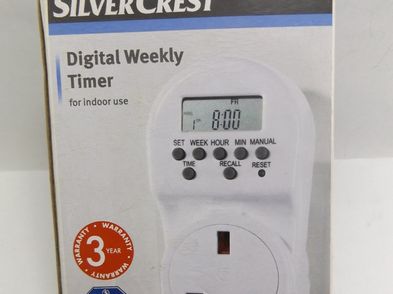 Silvercrest Digital Weekly Timer Day Weekly Lcd Display For Sale in ...