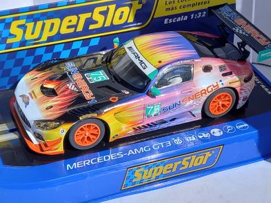 Scalextric Mercedes Amg Gt3 75 Slot Car Superslot Gt Touring 24hr ...