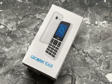 Alcatel 1068 Black Color Silver On Box Factory Unlocked Physical Store ...