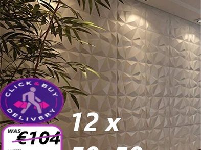 Premium Quality 12 Pack Diamond 50x50cm Pvc 3d Decorative Wall Panel ...