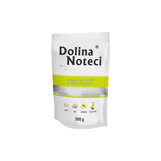 Dolina Noteci Premium Wet Dog Food Rich Goose With Potatoes Sachet 500 ...