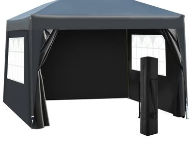 Gazebo High Quality Pop Up Gazebo Marquee 3x3 M Black For Sale in Lucan ...