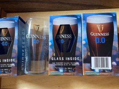 Guinness 00 Beer Official Pint Glasses Set For Sale in Dublin 1, Dublin ...
