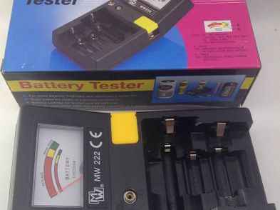 Battery Tester Mw 222 For Flashlight And Electronics Batteries With ...