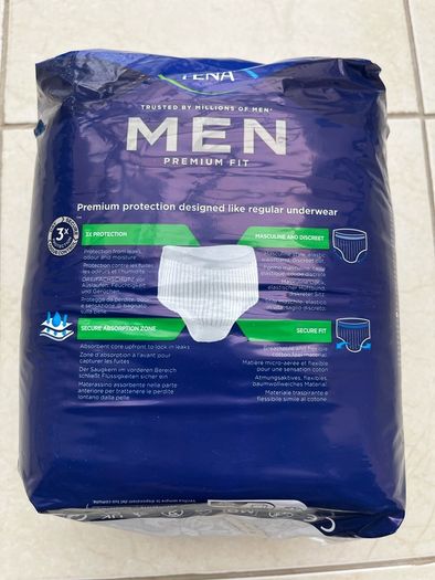 Tena Mens Protective Underwear Size Lxl New 8pack For Sale in ...